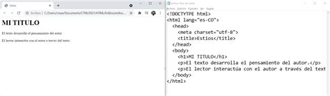 Estilos En Html