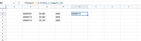 Maxifs Google Sheets Get Date Of Max Value Stack Overflow