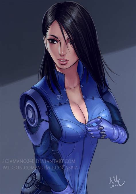 Ashley Williams Mass Effect And Mass Effect Drawn By Sciamano Sample