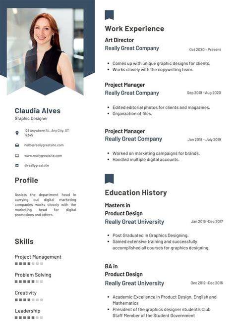 Page 21 Free Printable Resume Templates You Can Customize Canva