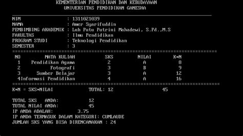 Turbo Pascal Membuat Program Kartu Hasil Studi Dengan Array PERJALANAN SANG MUSAFIR