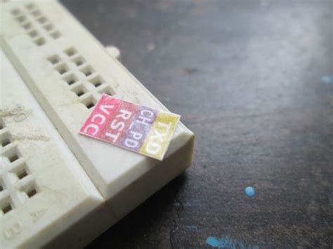 Sleek Esp8266 Breadboard Adapter With Pin Label 6 Steps With