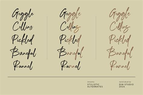Smoothly Brush Font