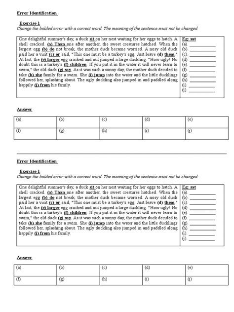 error identification ex 1 pdf ornithology aviculture