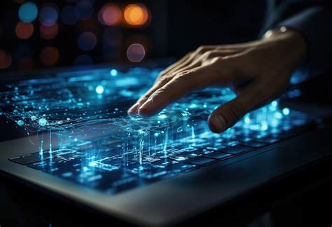 Premium Ai Image Big Data Technologies Calculations Analyzes And Visualizes Complex Data Sets