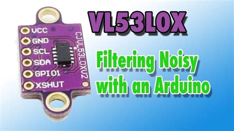 Vl53l0x Time Of Flight Filter Noisy Arduino Measurement Arduino