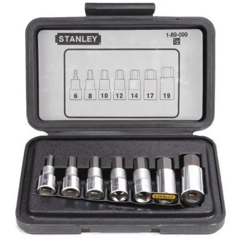 Alloy Stanley Hex Bit Socket Set 1 2 Inch At ₹ 910 Piece In Mumbai Id 2853930893730