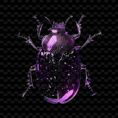 A Purple Alien With A Purple Body And The Stars On It Premium Ai Generated Psd