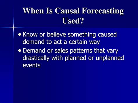 PPT Causal Forecasting Methods A Practical Guide PowerPoint Presentation ID