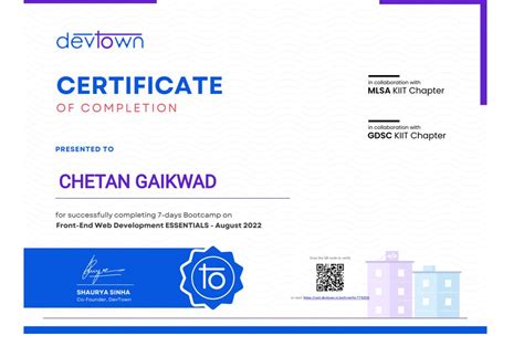 Chetan Gaikawad On Linkedin Knowledge Certificate Thanks Motivates