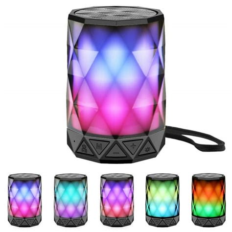 Lfs Portable Bluetooth Speakers With Lights Night Light Wireless