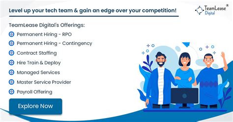 Teamlease Digital On Linkedin Tech Staffing Solutions Contractual