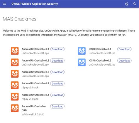 Owasp Mobile App Security Owasp Mas Twitter
