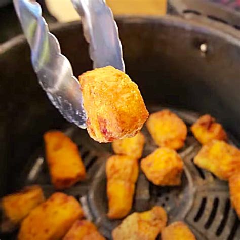 Crispy Air Fryer Salmon Nuggets Recipe Diy Joy