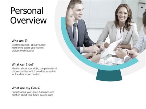 Personal Overview Goal J157 Ppt Powerpoint Presentation File Slides Presentation Powerpoint