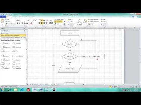 TUTORIAL MEMBUAT FLOWCHART DAN PSEUDOCODE PERULANGAN MENAMPILKAN ANGKA