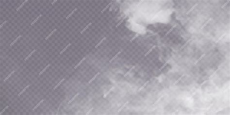 투명 배경으로 연기 효과의 무료 벡터 일러스트 레이 션 프리미엄 벡터