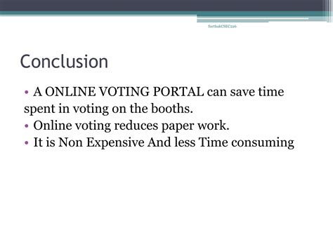 Online Voting System Using Advanced Java Pdf