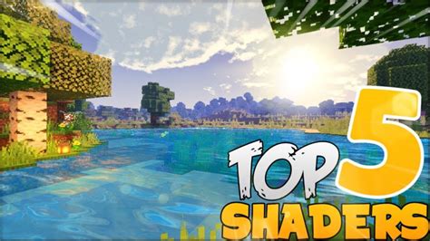 Top 5 Mcpe Shaders 2020 Realistic Shaders No Lag Ultra Shaders Youtube