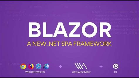 Blazor A New Framework For Browser Based Net Apps Youtube