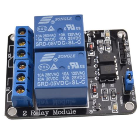 5V Dual Channel Relay Module Prayog India
