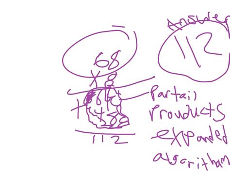 Expanded Algorithm Math Showme