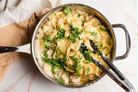 Creamy Shrimp Pappardelle Neighborfood