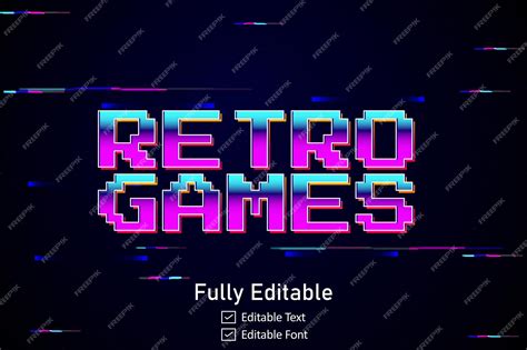 Premium Vector 3d Gaming Text Effect Font Style