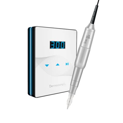 Dermografo Sharp 300 Pro Silver Slim White Preto Az Conjuntos