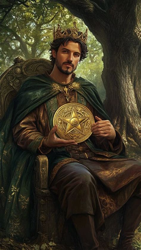 король пентаклей In 2024 Tarot Whimsy Art Tarot Readers