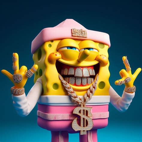 Spongebob Drip Wallpaper