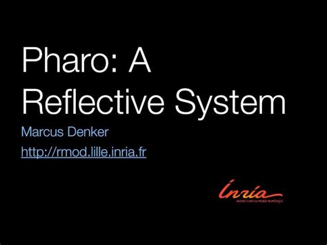 Pdf Pharo A Reflective System Dokumentips