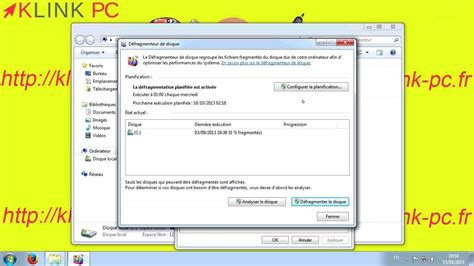 Comment Lancer Une Défragmentation Sous Windows 7 Youtube