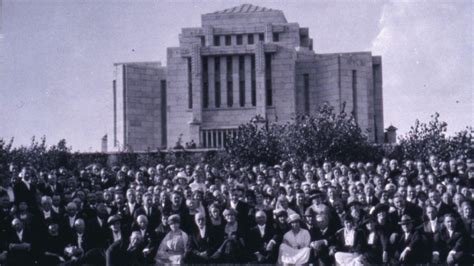 Cardston Temple Centennial Monument Of Faith