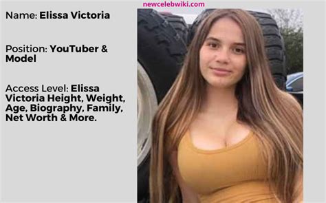Elissa Victoria Height Age Wiki Bio Hot Image Net Worth More