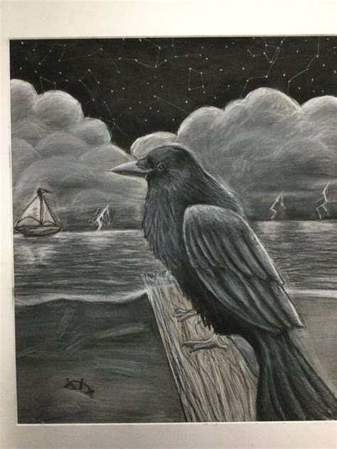 Raven Drawings • Inspiration · Sketch A Day