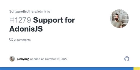 Support For Adonisjs · Issue 1279 · Softwarebrothersadminjs · Github