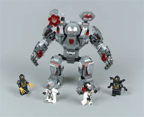 Lego Marvel Super Heroes 76124 War Machine Buster Review Brickset