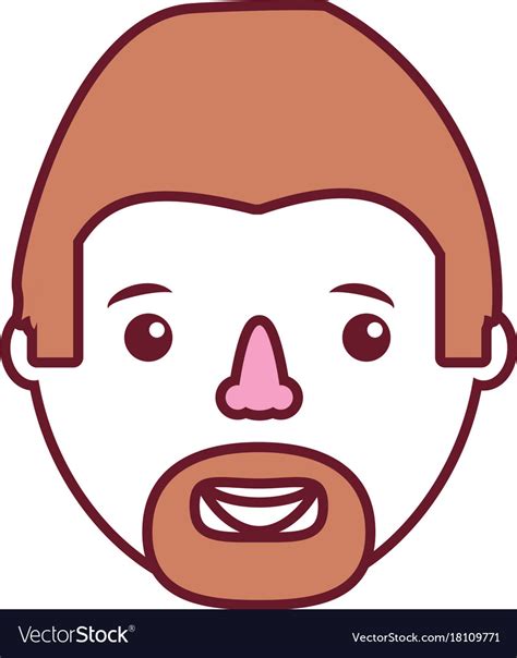 Man Face Royalty Free Vector Image VectorStock