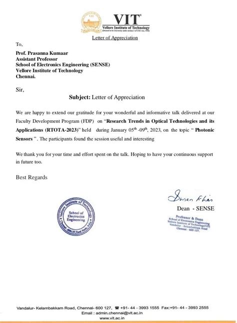 Drprasanna Kumaar S On Linkedin Letter Of Appreciation For Delivered