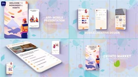 دانلود پرزنت آماده متحرک اپلیکیشن نگارینو مارکتِ گرافیکِ دیجیتال