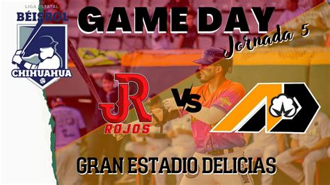 Juego 1 Rojos De Jiménez Vs Algodoneros De Delicias Youtube