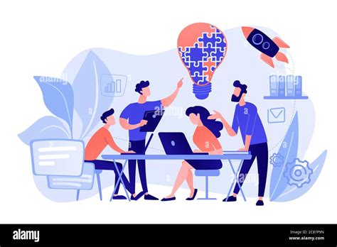 Collaboration Concept Vector Illustration Stock Vector Image And Art Alamy