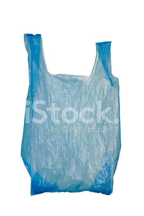 파란색 비닐 봉지 스톡 사진 Freeimages