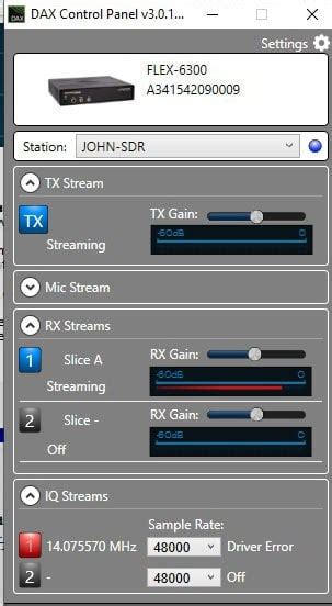DAX Error Otherwise Working FlexRadio Community