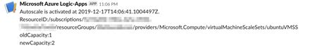 Azure の自動スケール操作を Webhook で Microsoft Teams Slack に通知する Yonehub