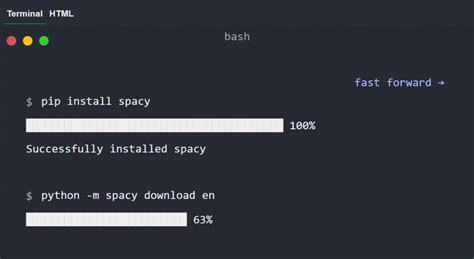 Animated Terminal Window In Vue Termynal Vue Script
