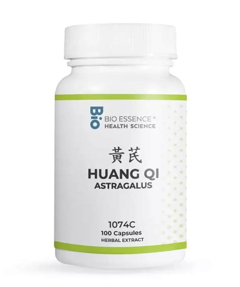 Bioessence Huang Qi Capsules Chinese Single Herbs Golden Needle