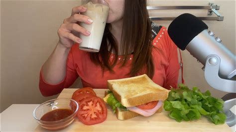 Asmr Sandwich🥪 Eating Sounds🤤♪ Youtube