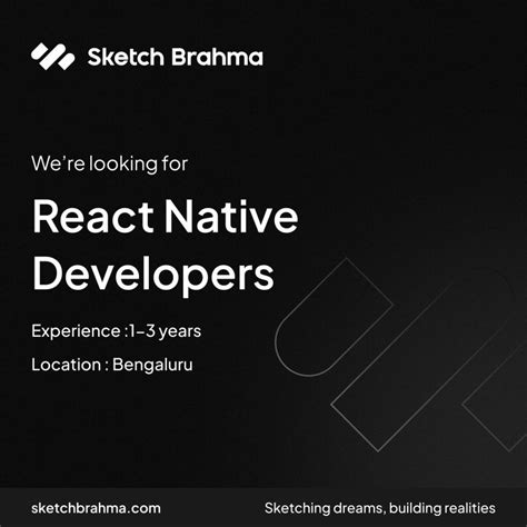 Santhiyaa B On Linkedin Reactnative Developerhiring Joinourteam Reactnativedeveloper